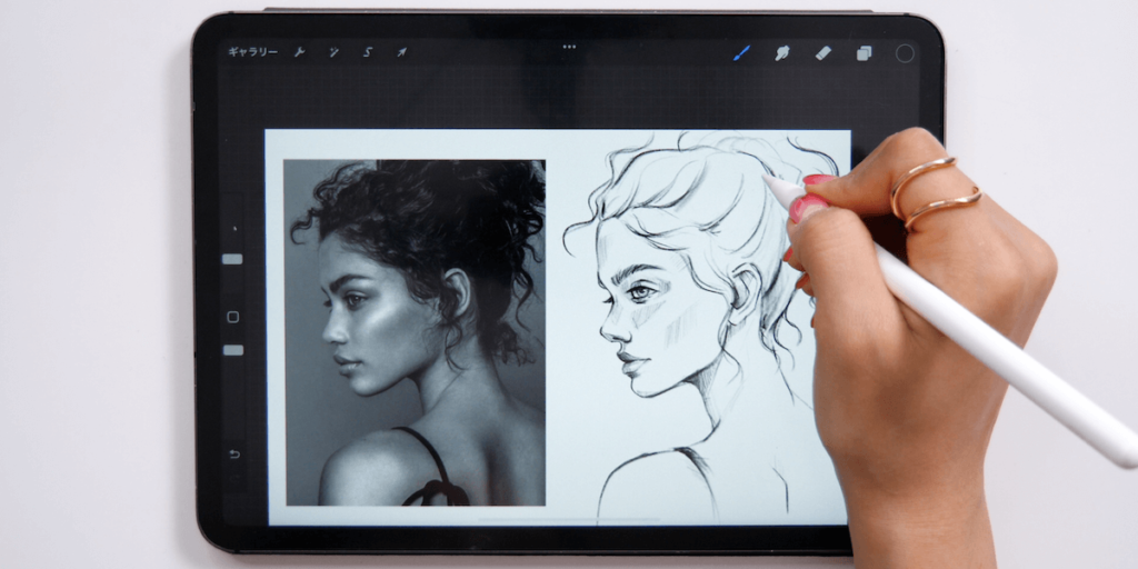 Procreate 顔の描き方 - iPadmate Studio