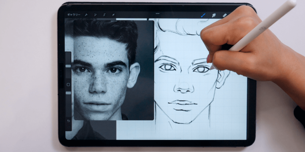 Procreate 顔の描き方 - iPadmate Studio
